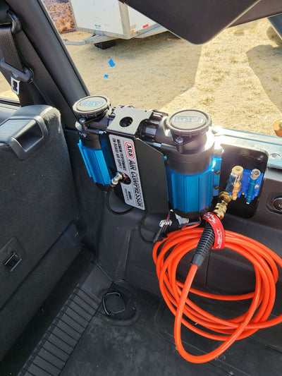 Ford Trail Bundle – Seat Lift, MMP & Compressor Mount – Desert Does It